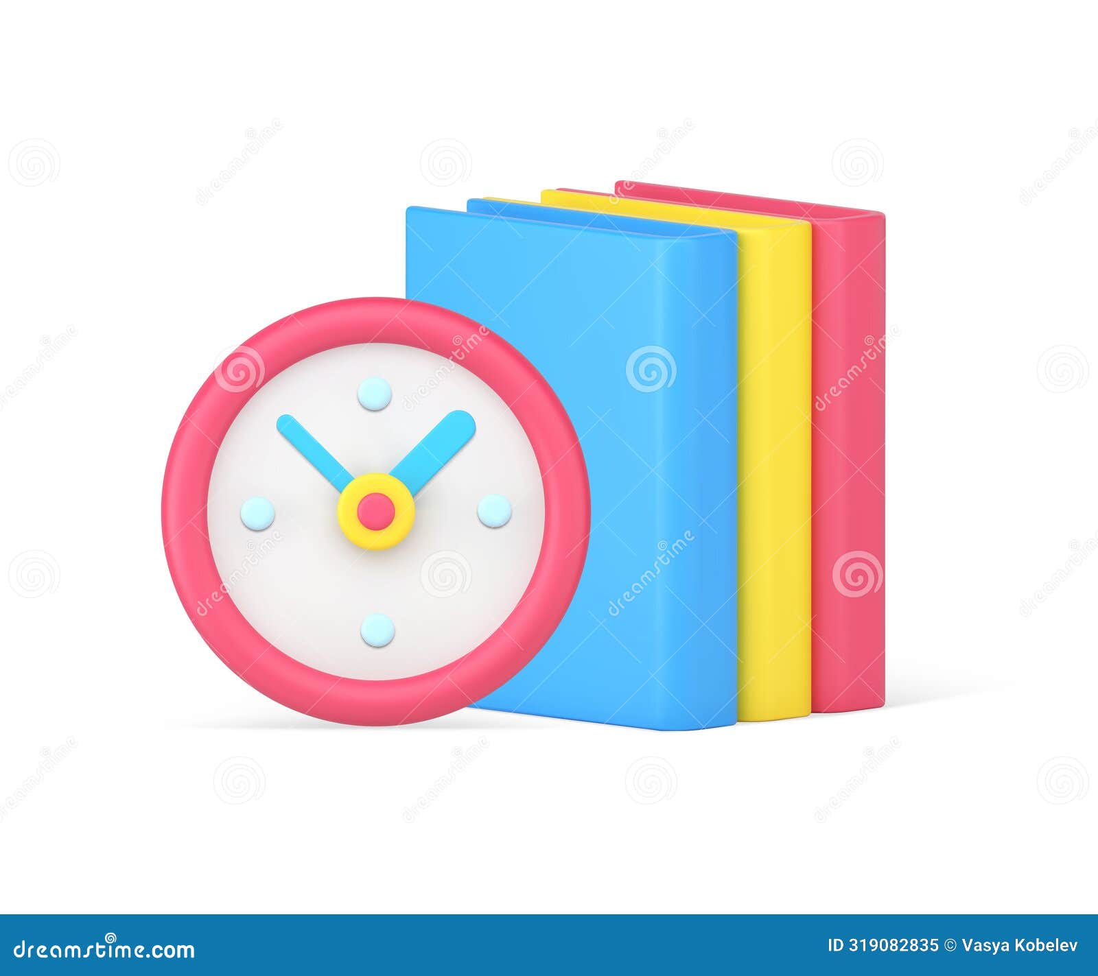 Time To Learning Book Education Reading Back To School Clock Countdown ...