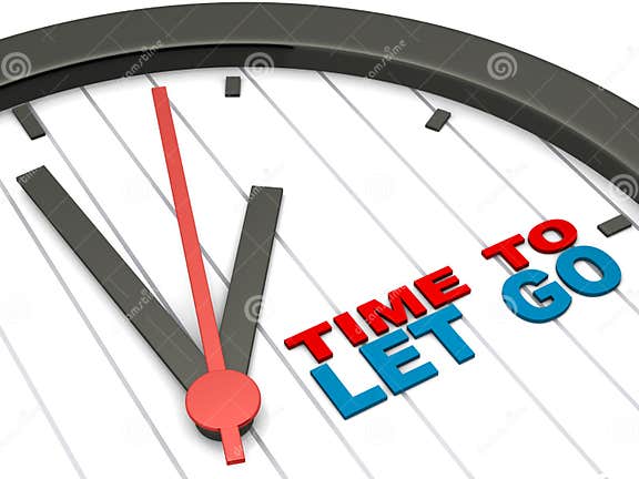 Time to let go stock illustration. Illustration of chasing - 28784986