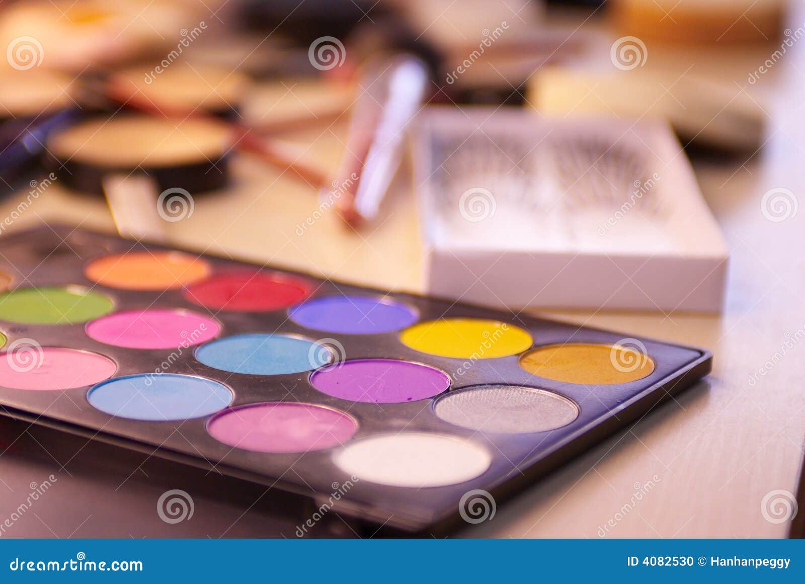 Time to make up stock photo. Image of apply, glossy, cosmetics - 4082530