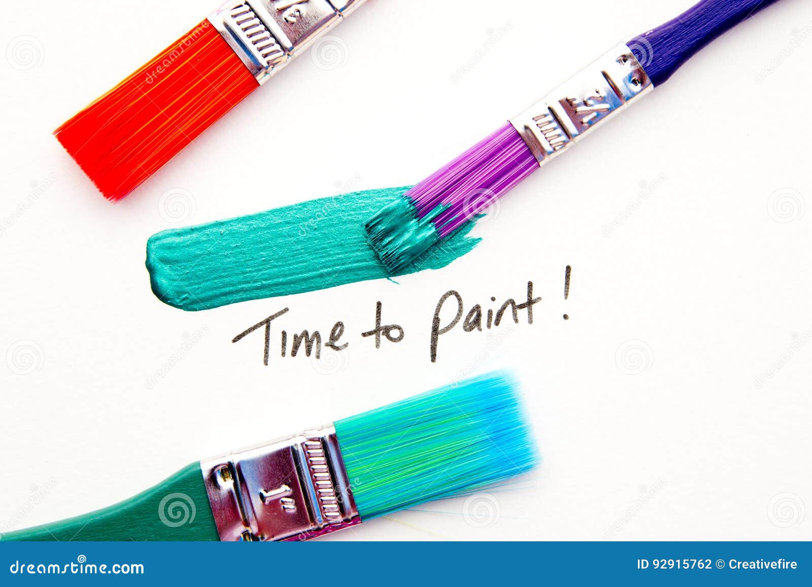 Time to Paint stock photo. Image of education, life, alphabet - 92915762