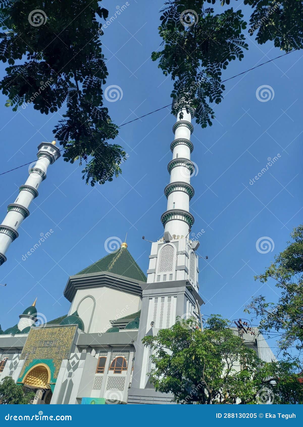 Building Tower for Pray Everyday Stock Image - Image of time, everyday ...