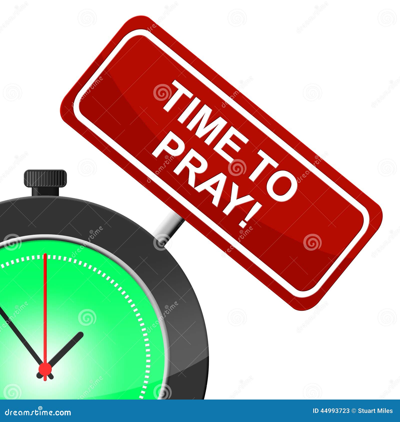 Time To Pray Vector Logo Set. Collectio Of Praying Hands Icon With ...