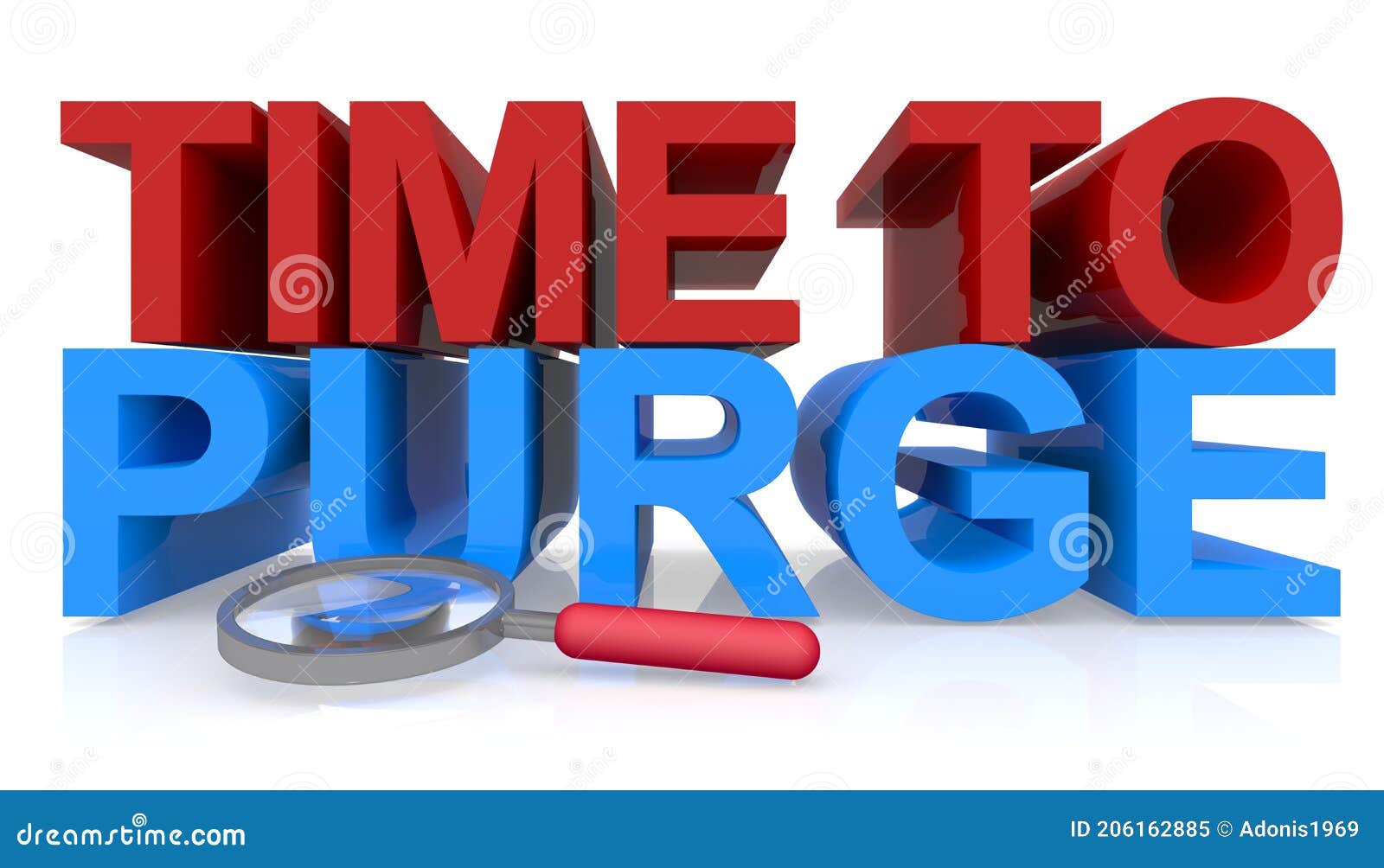 Purge Clean Old Files Throw Out Documents Folders 3d Illustration ...