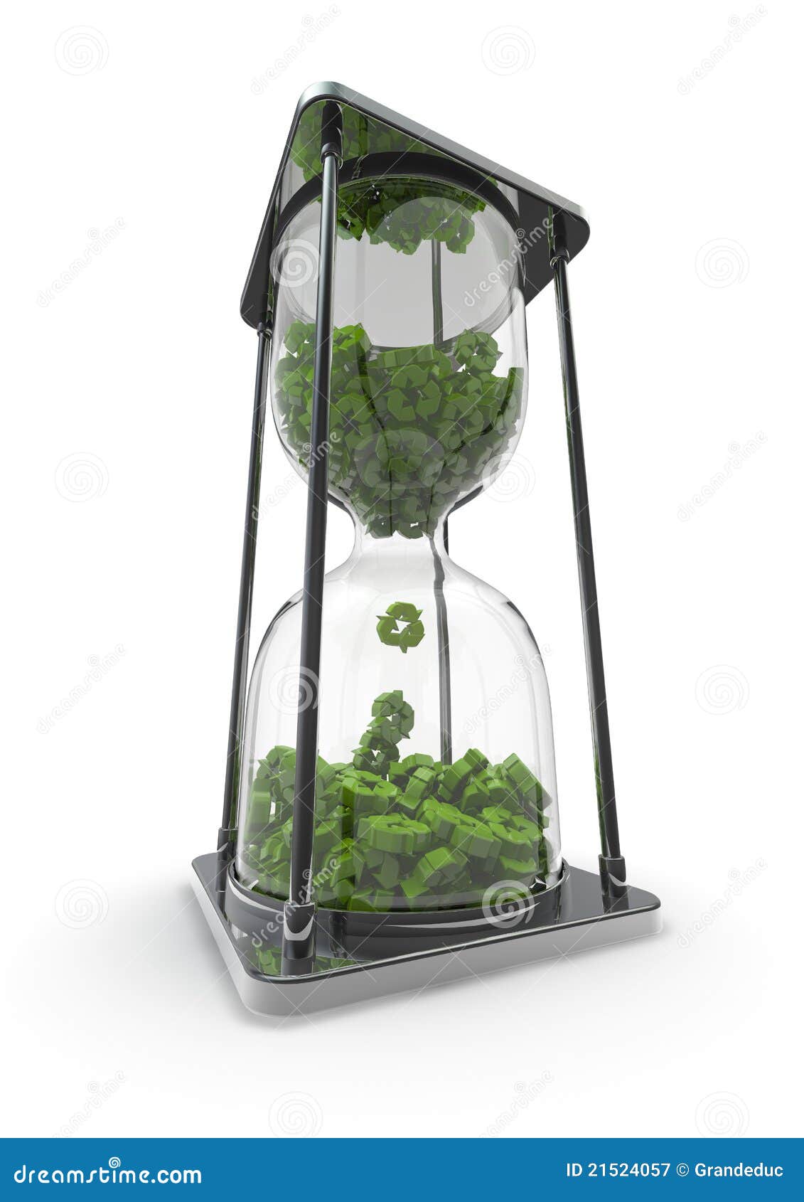 Time to recycle stock illustration. Illustration of measurement - 21524057