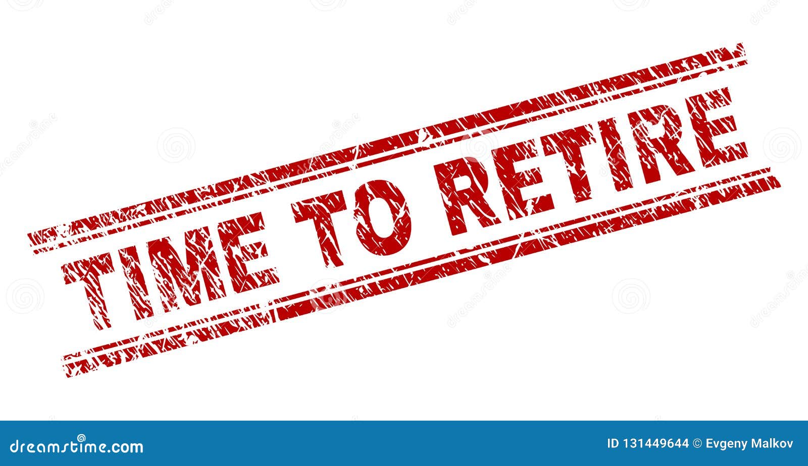 Scratched Textured TIME TO RETIRE Stamp Seal Stock Vector ...