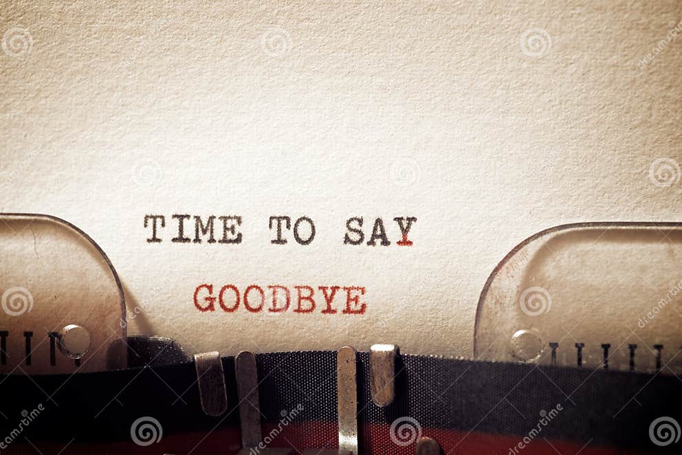 Time to say goodbye stock photo. Image of couple, information - 208025740