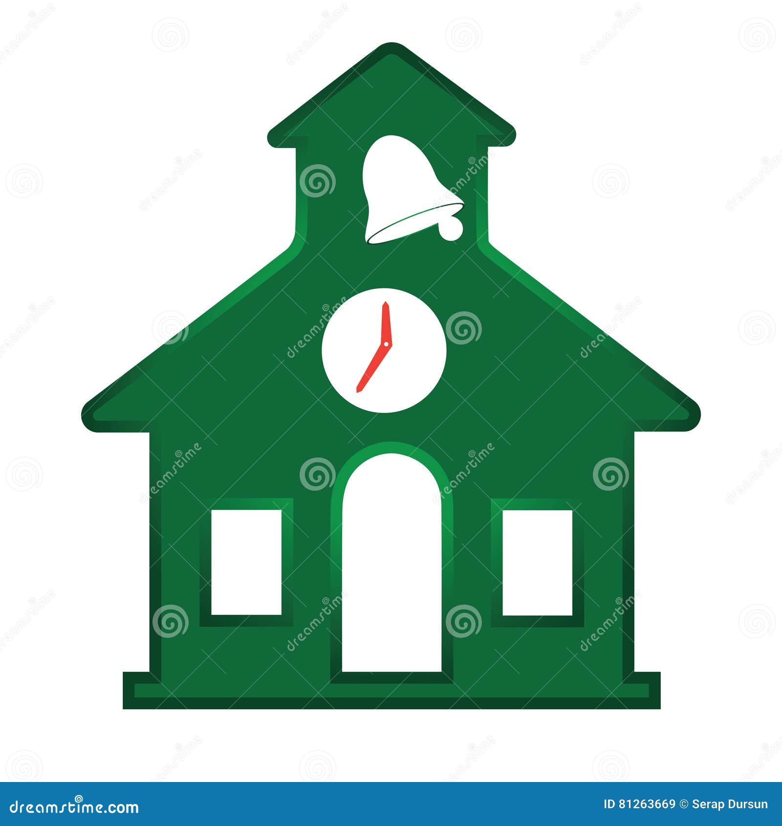 Time to School stock illustration. Illustration of design - 81263669