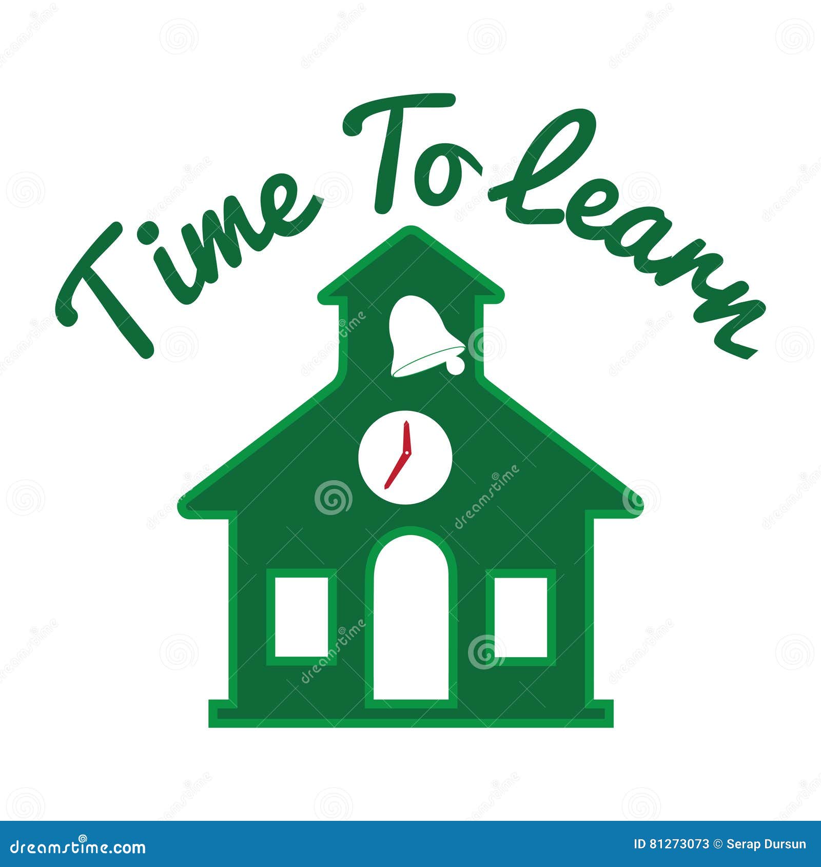 Time to School stock illustration. Illustration of challenge - 81273073