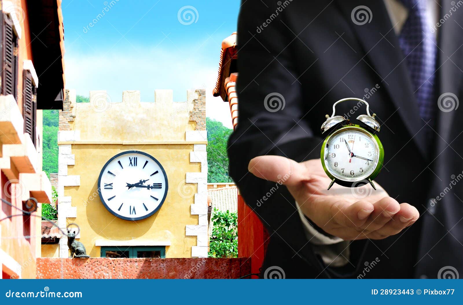Time To Set the Clock, Time Zone Stock Image - Image of retro, awake ...