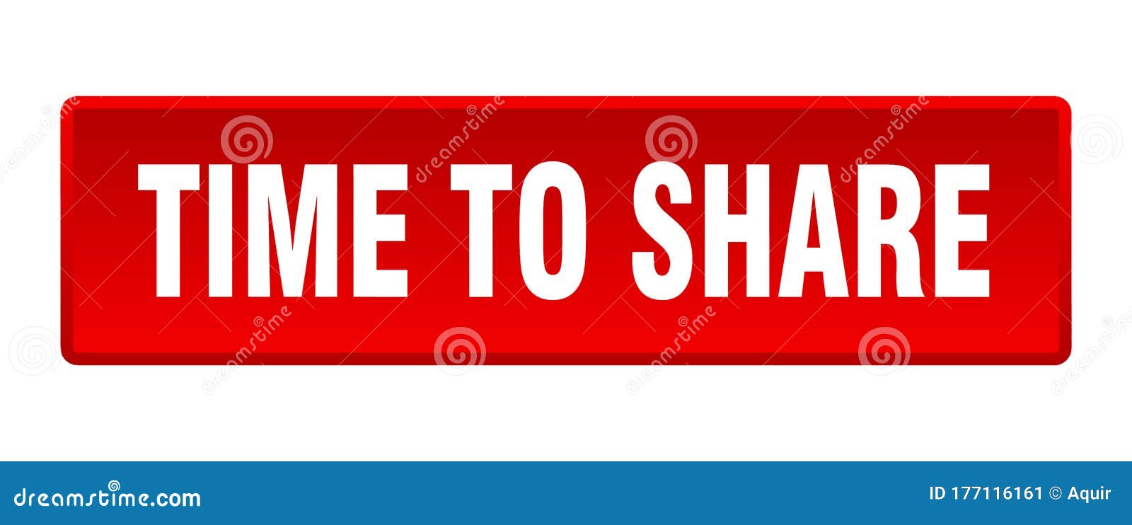 Time To Share Button. Time To Share Square Isolated Push Button Stock ...
