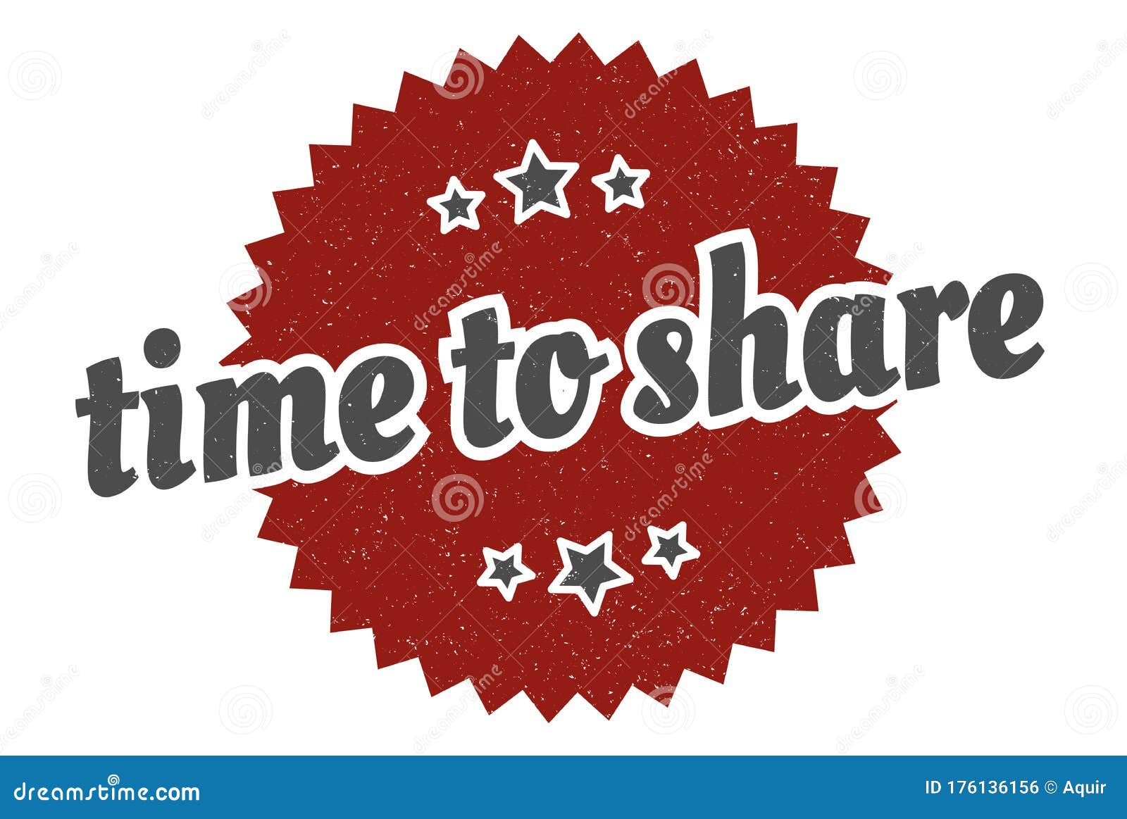 Time To Share Sign. Time To Share Vintage Retro Label Stock Vector ...