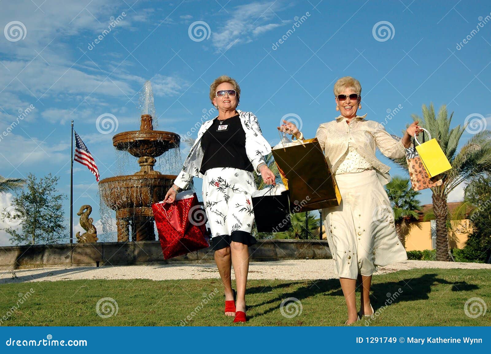 Time to shop stock image. Image of bags, consumer, happy - 1291749