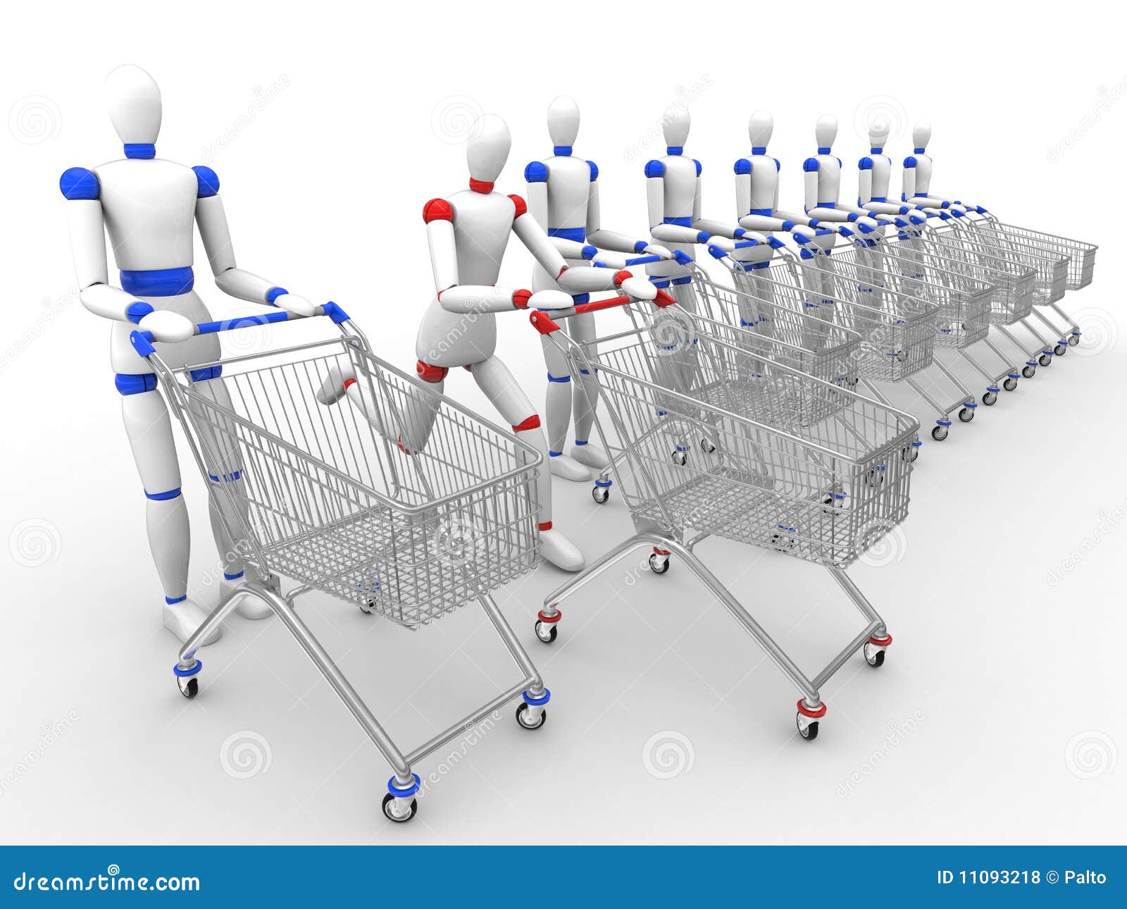 Time to shopping. stock illustration. Illustration of chrome - 11093218