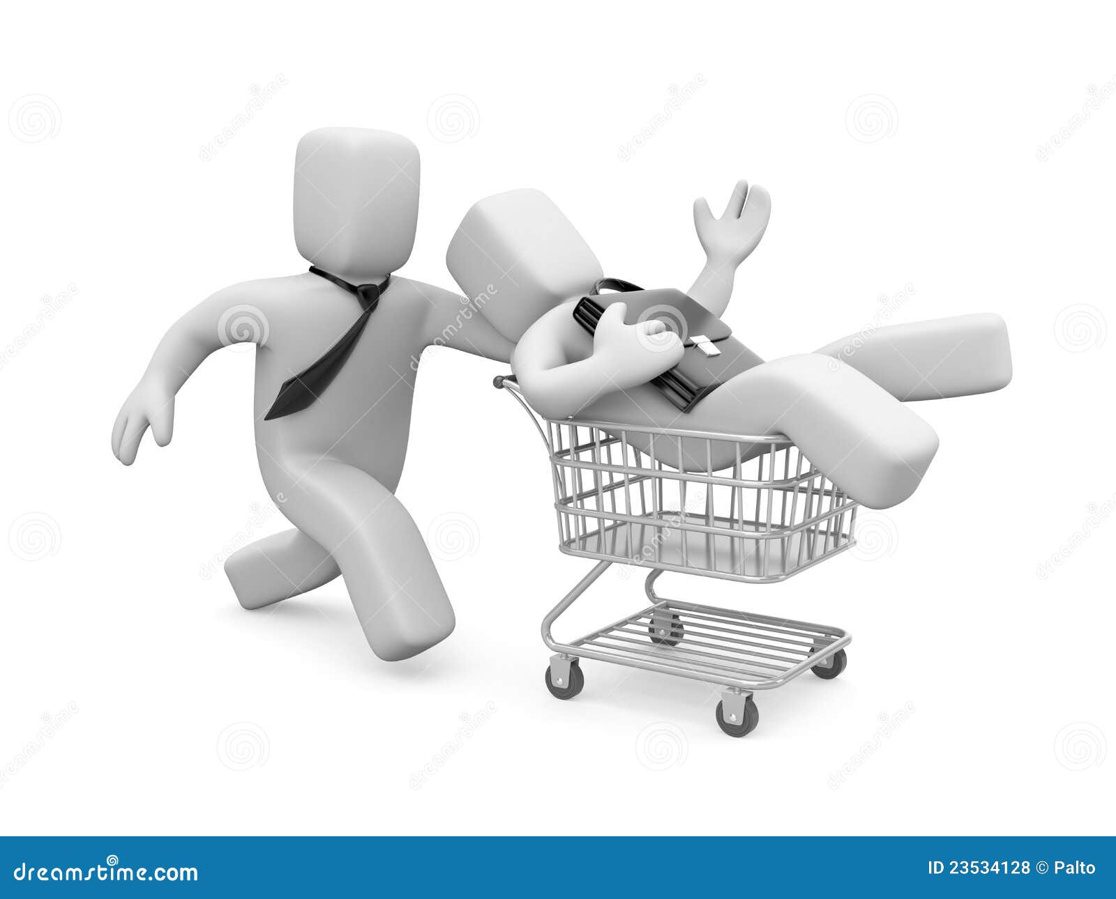 Time to shopping stock illustration. Illustration of present - 23534128