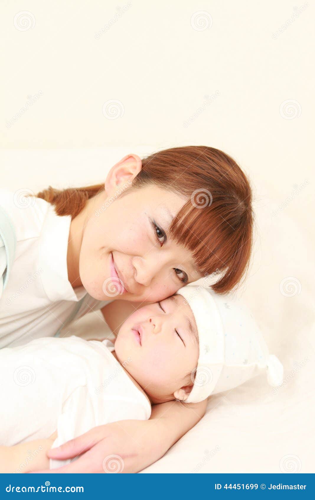 Time to sleep stock image. Image of cute, beautiful, portrait - 44451699