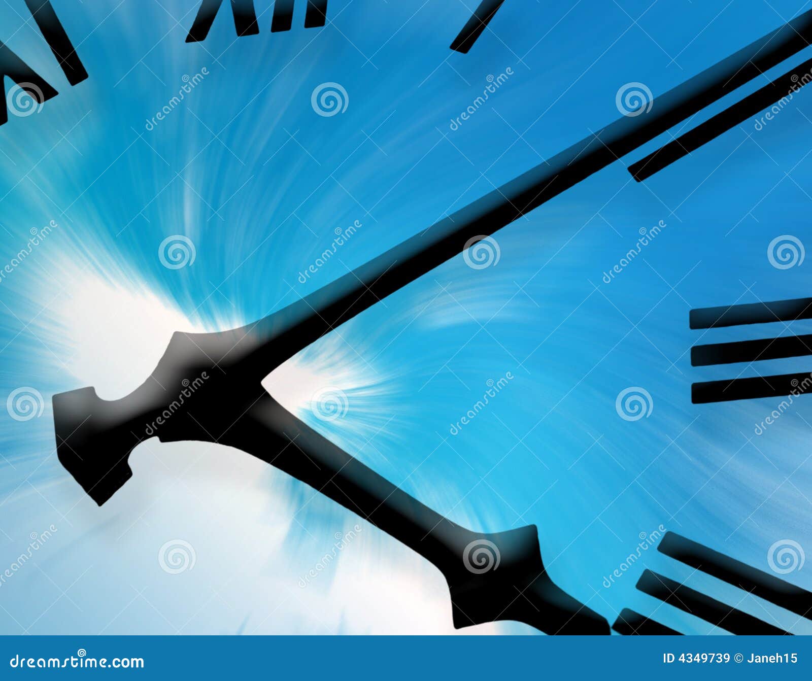 Time to spare stock illustration. Illustration of deadline - 4349739