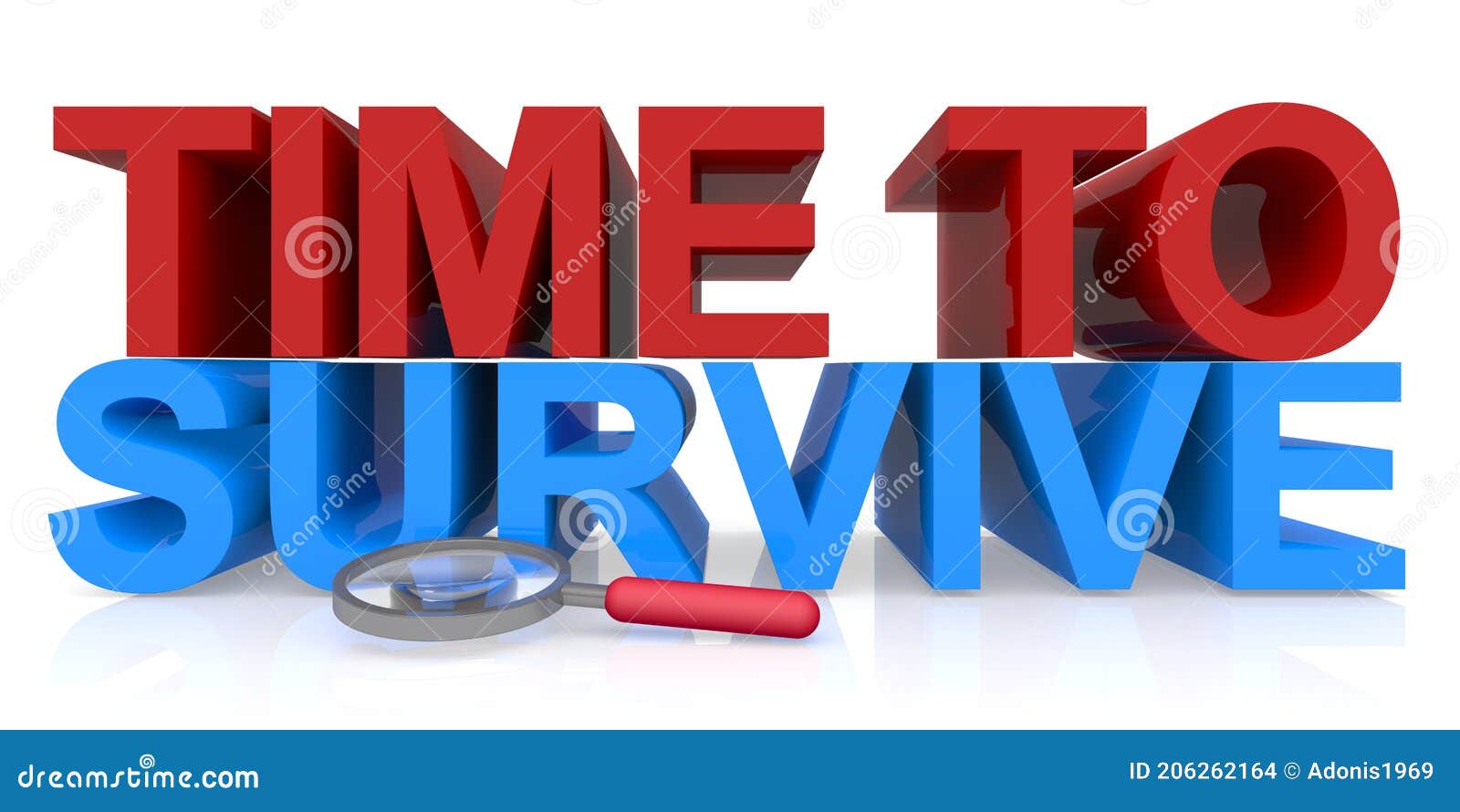 Survival Countdown Planet Earth World Clock 3d Illustration Stock Photo ...