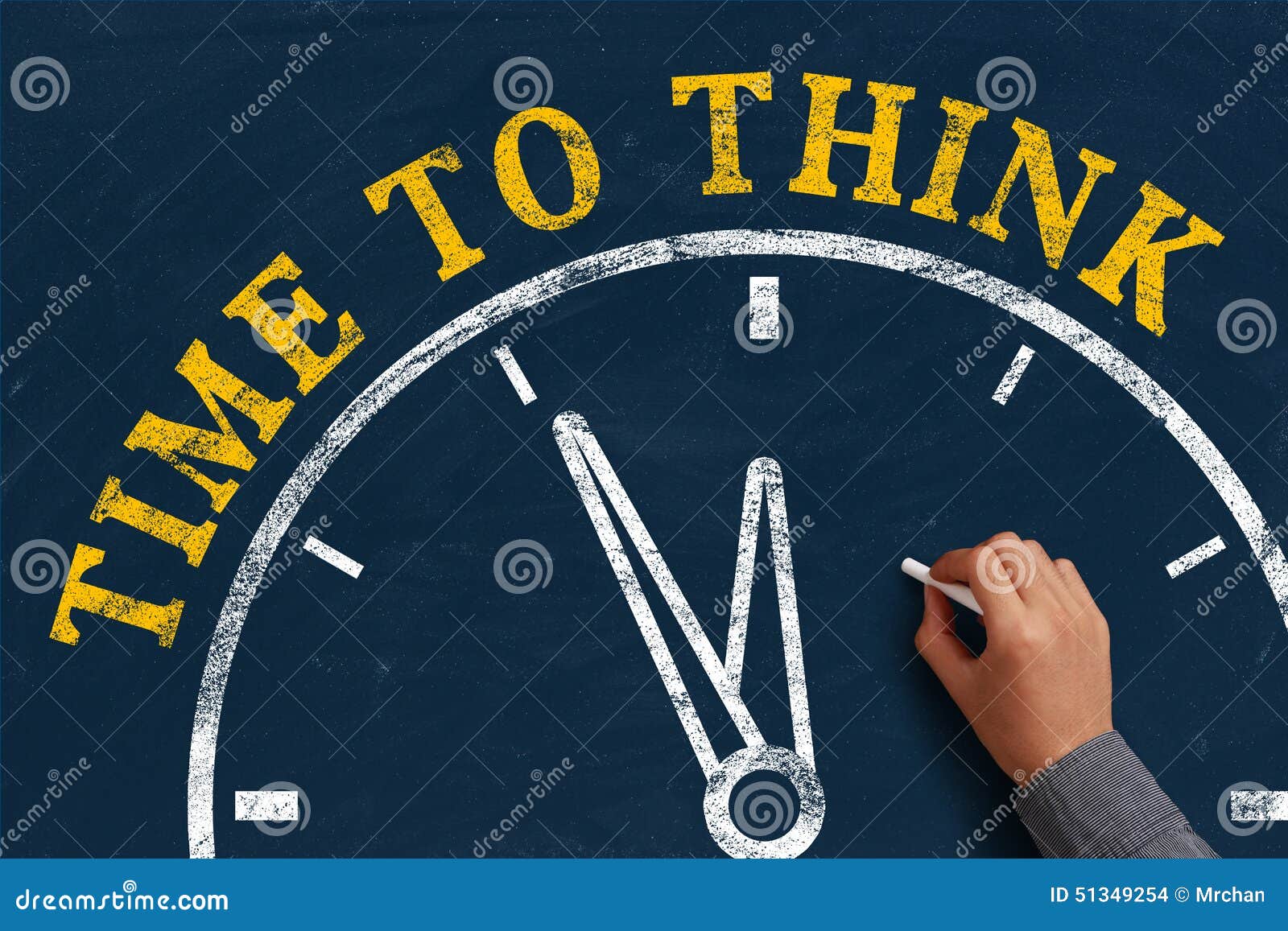 Time to think stock photo. Image of hand, active, intelligence - 51349254