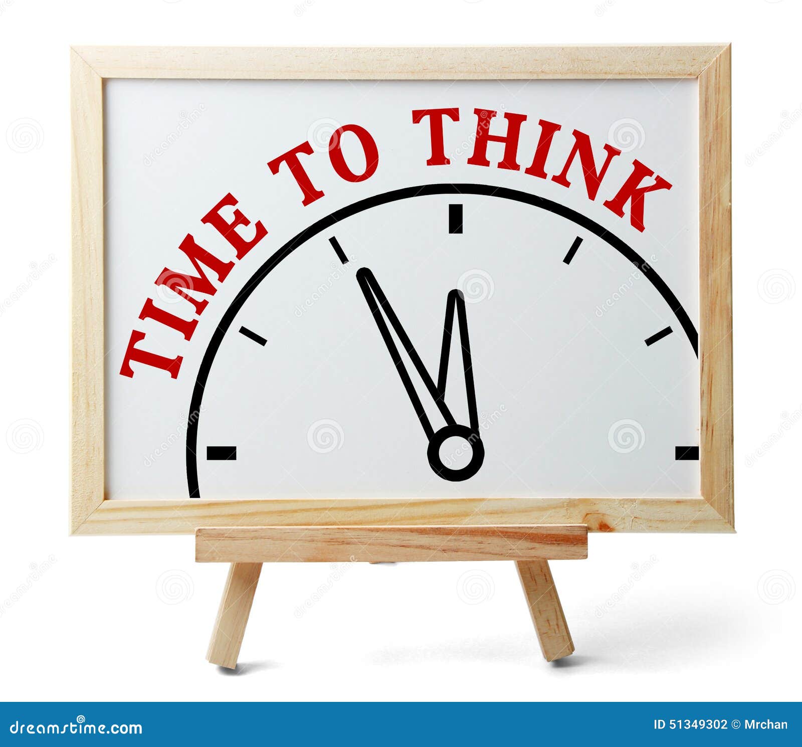 Time To Think Stock Photo - Image: 51349302
