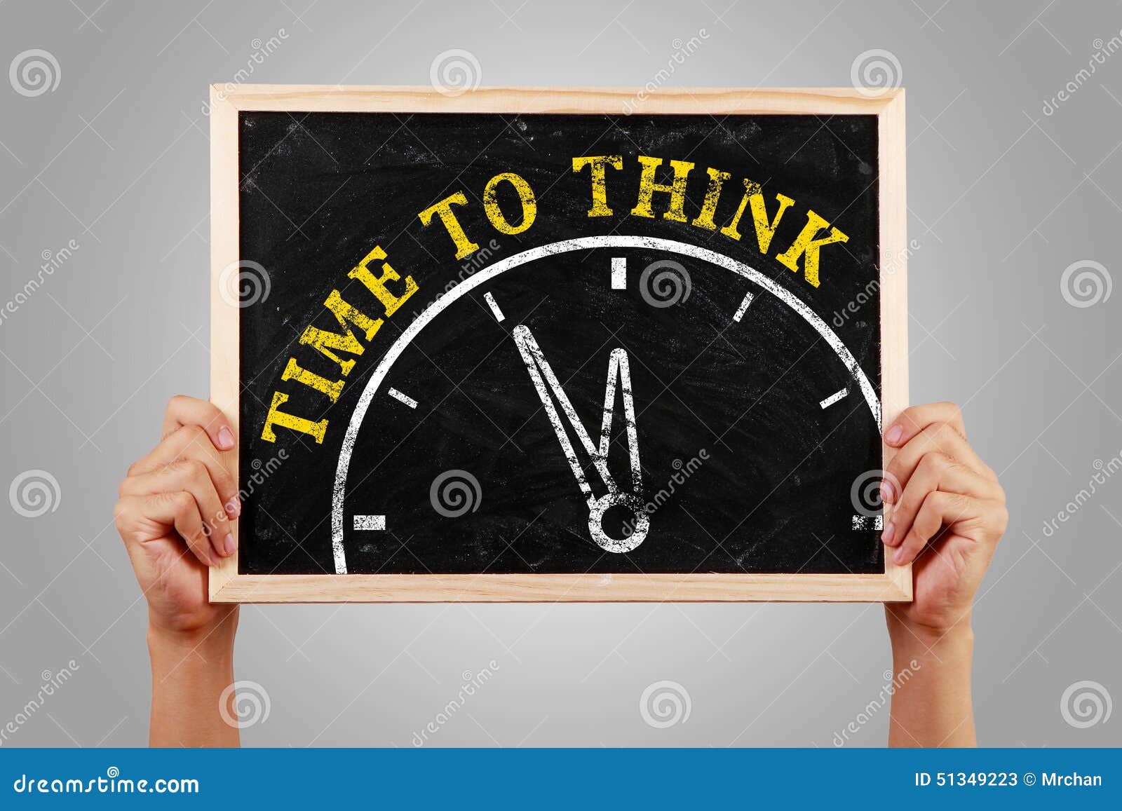 Time to think stock image. Image of action, hands, conceptual - 51349223