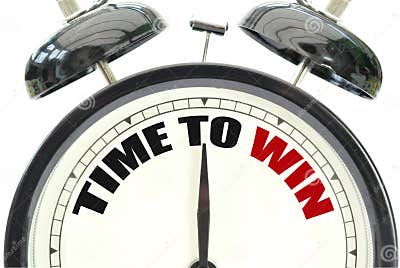 Time to win stock image. Image of printed, motivation - 40234317