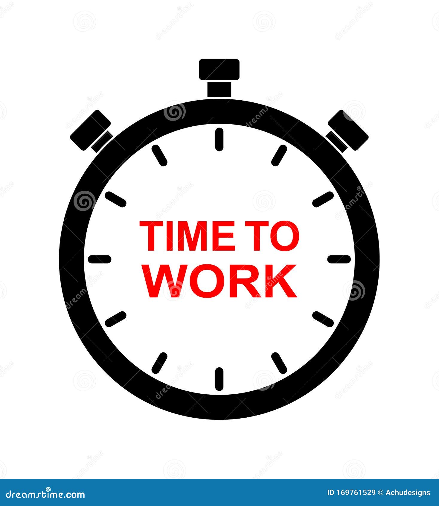 Time To Work Stopwatch Timer Icon Logo Stock Vector - Illustration of ... Time To Work Stopwatch Timer Icon Logo Stock Vector - Illustration of ...