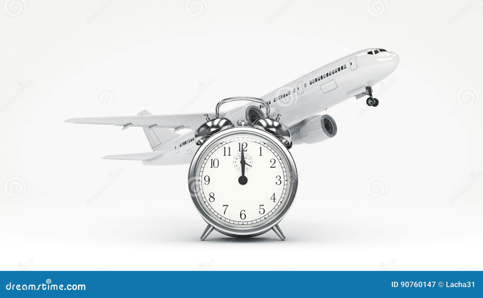 Time for Travel, Airplane Clocks. Stock Illustration - Illustration of ...