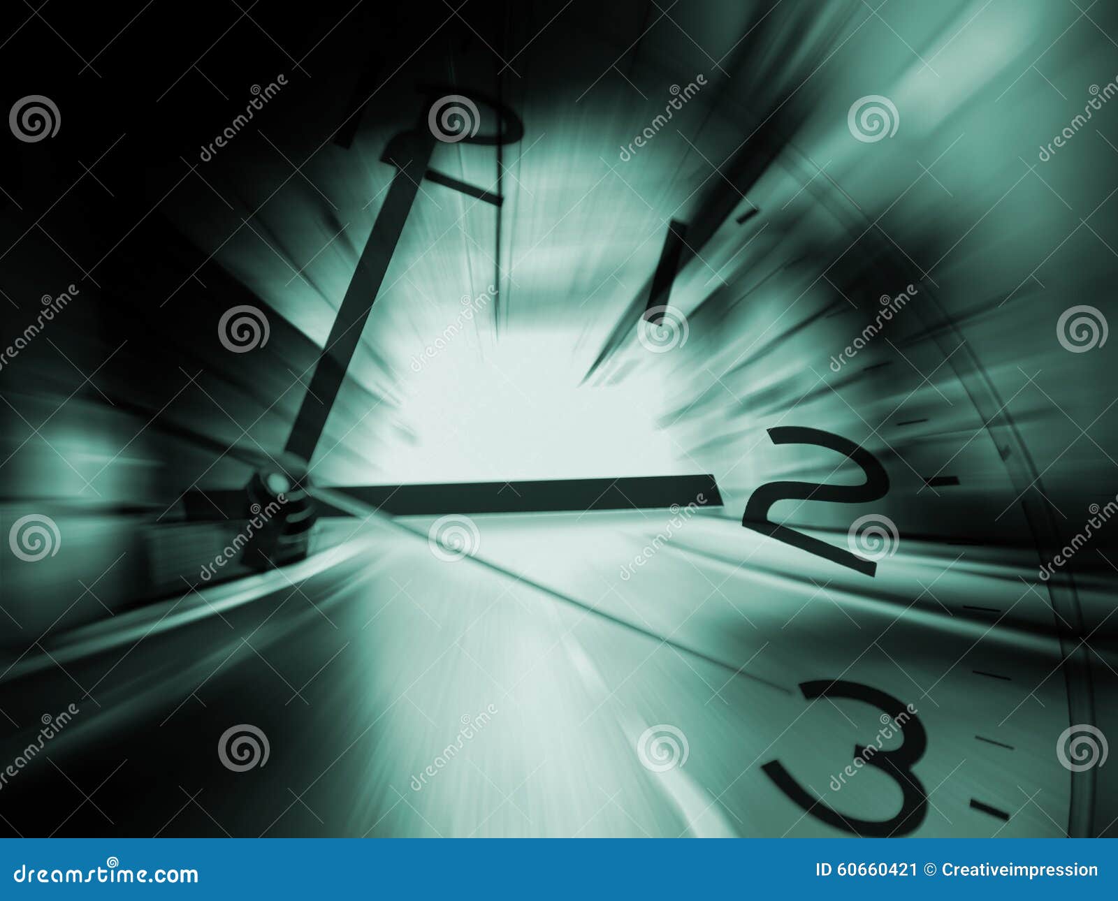 Time Travel Through A Wormhole At Light Speed In Outer Space. Animation ...