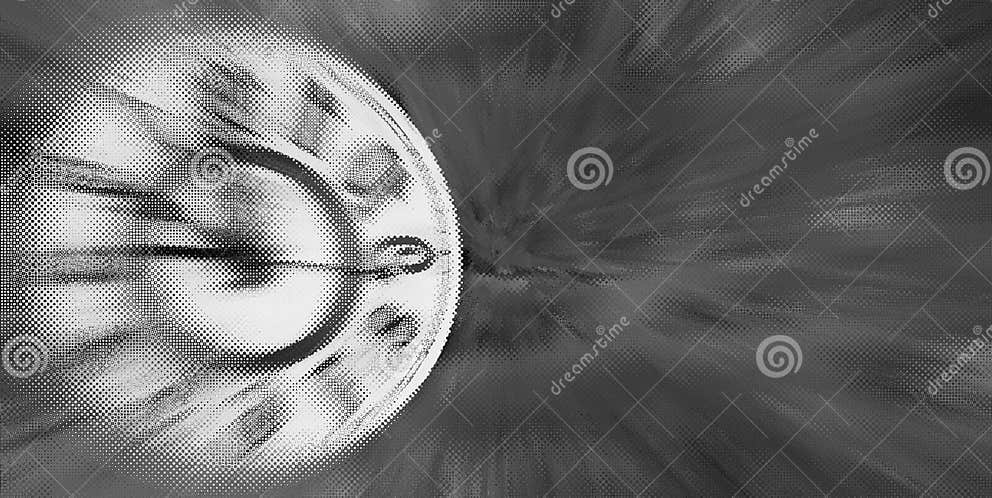 Time Travel Backwards Wall Clock Stock Photo - Image of wall, clock ...