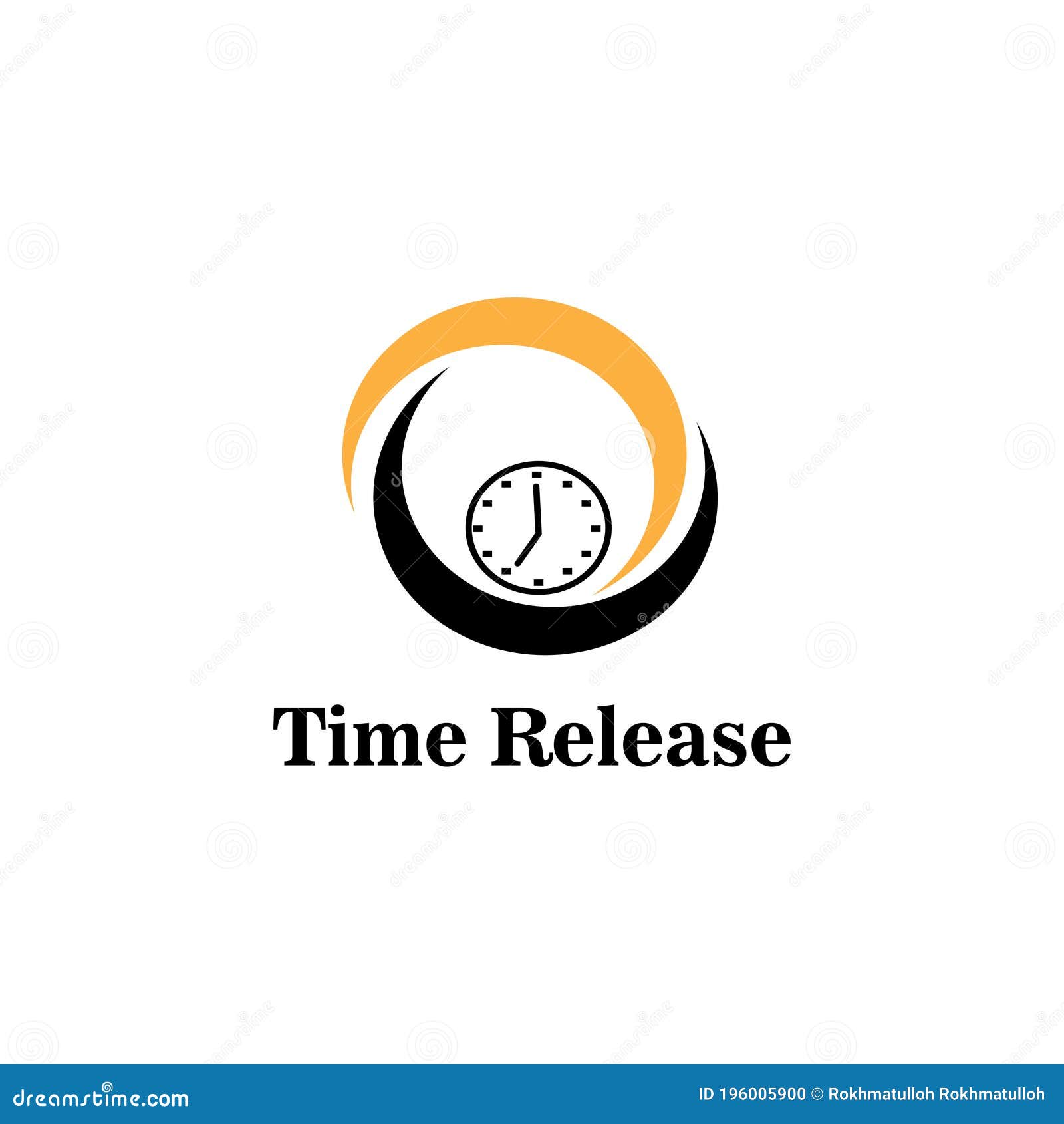 Time Travel Logo Vector Illustration Design Template Stock Vector ...