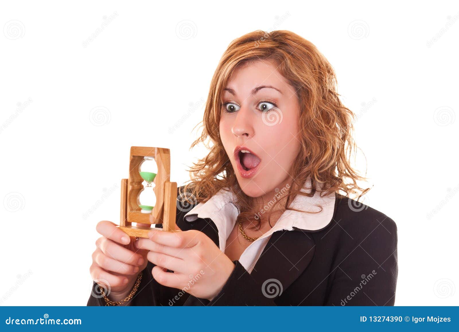 Time is up stock photo. Image of color, person, businesswoman - 13274390