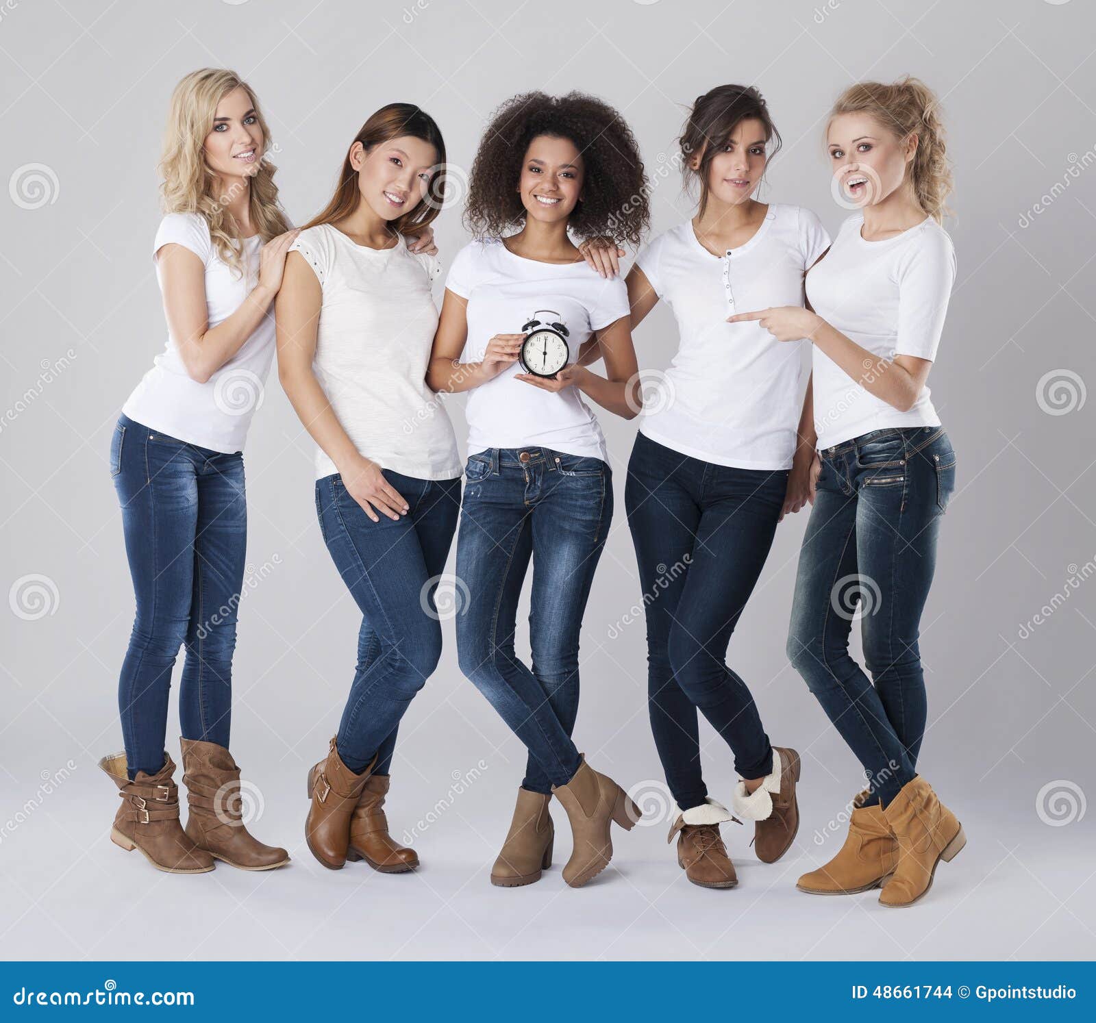 Time for us stock photo. Image of community, hair, ethnic - 48661744