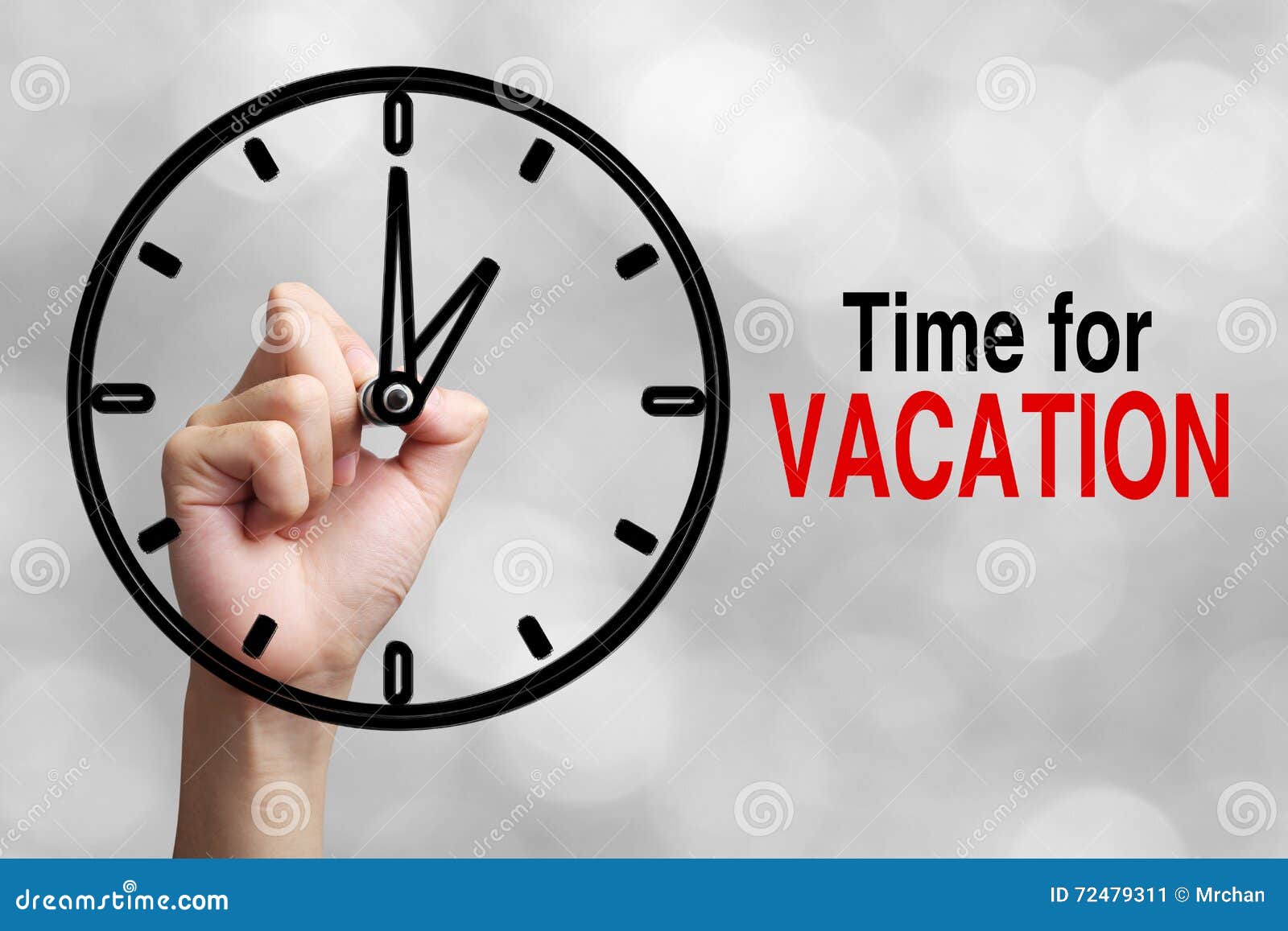 Time for Vacation Concept stock image. Image of evolution - 72479311
