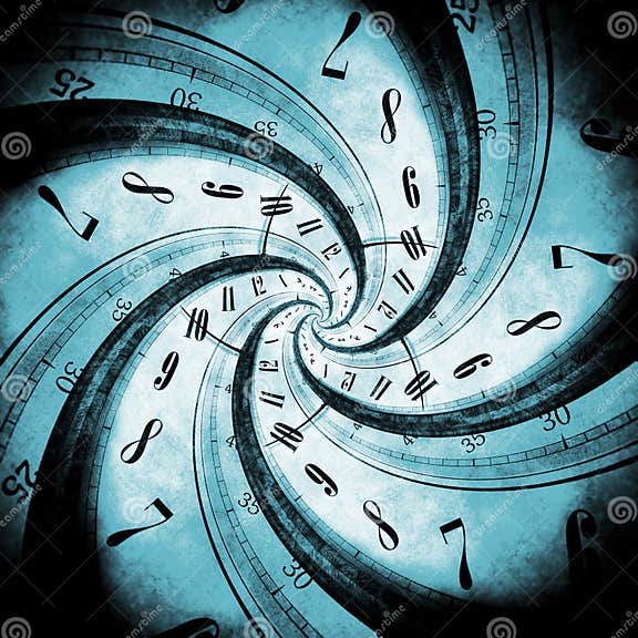 Time Vortex Concept stock illustration. Illustration of surreal - 36414532