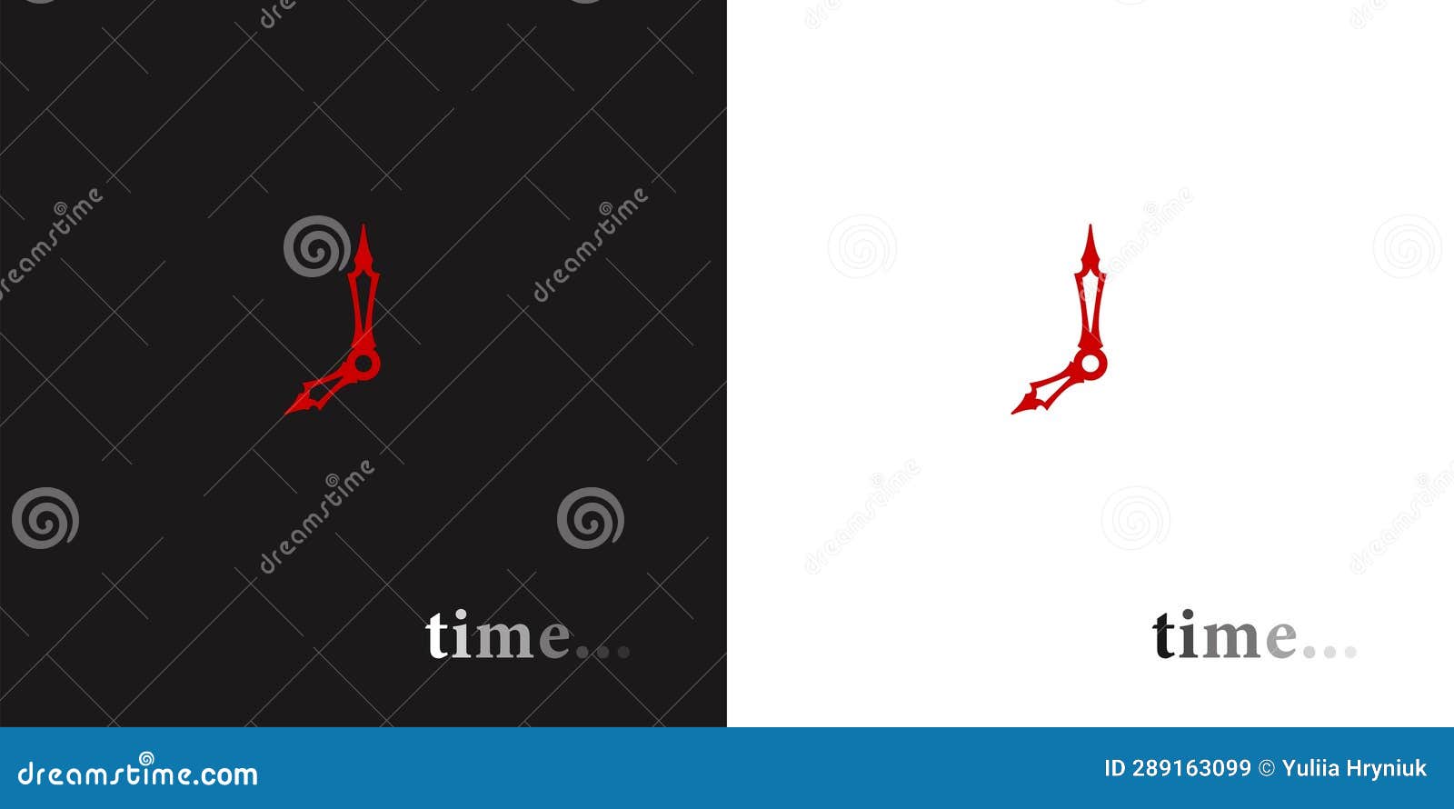 Time Waits for No One. Clock Image. No Time Stock Vector - Illustration ...