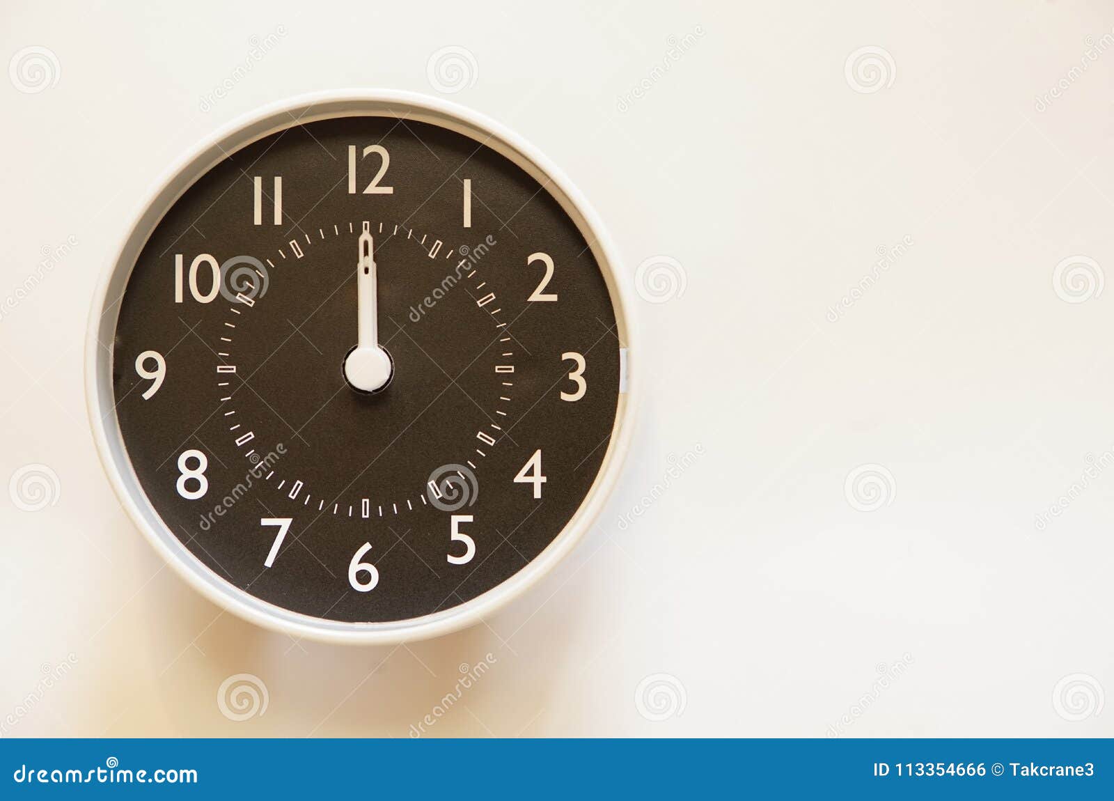 Time is 12:00 stock photo. Image of time, indoor, hand - 113354666