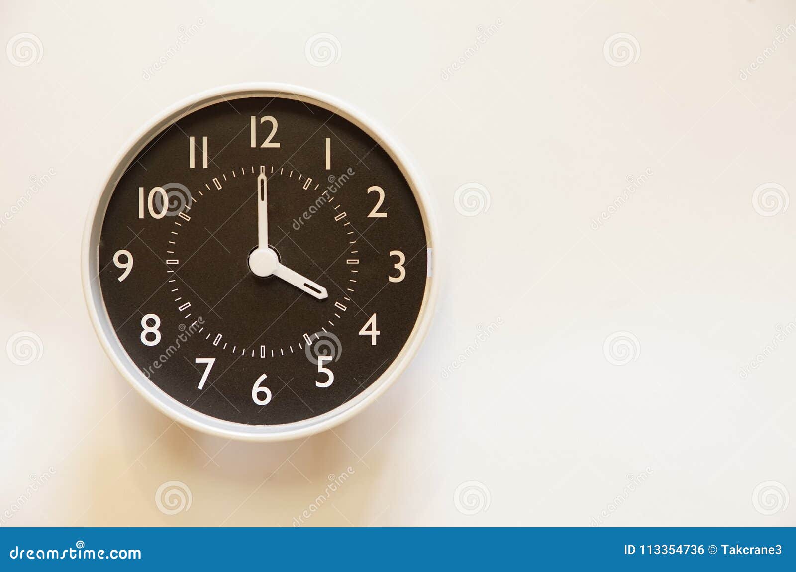 Time is 4:00 stock photo. Image of analog, spectacle - 113354736