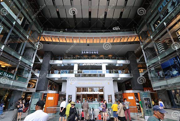 Time Warner Mall editorial stock photo. Image of tourism - 14982043