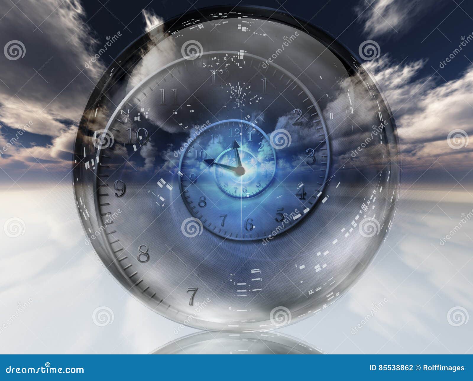 Time warp stock illustration. Illustration of deadline - 85538862