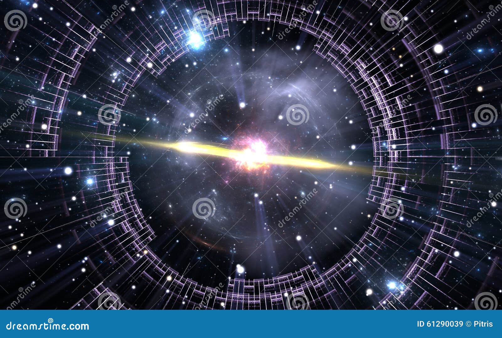 Time warp stock illustration. Illustration of portal - 61290039