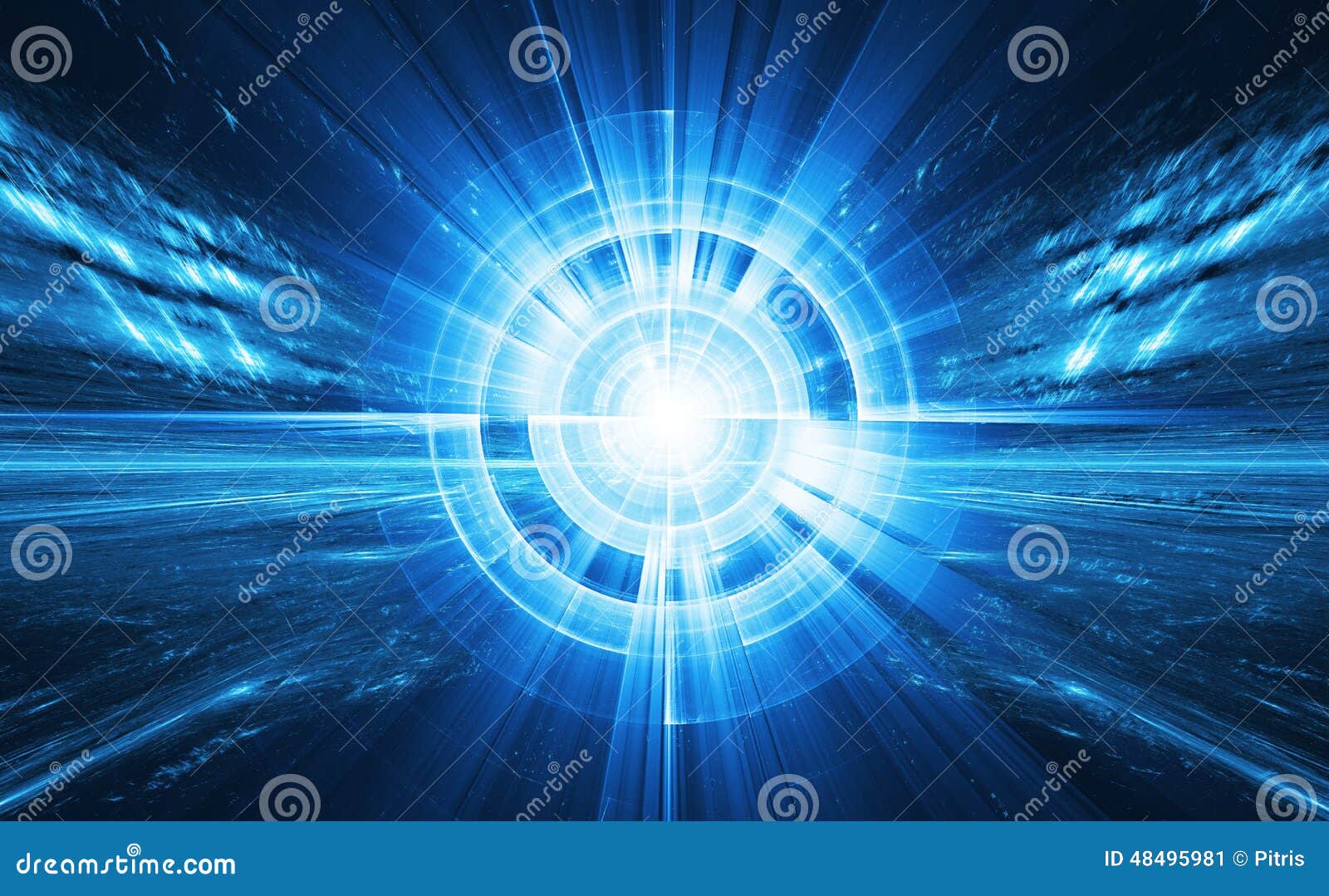 Time Warp Vortex: Vortex In Space, Bending Time And Emitting Radiant ...