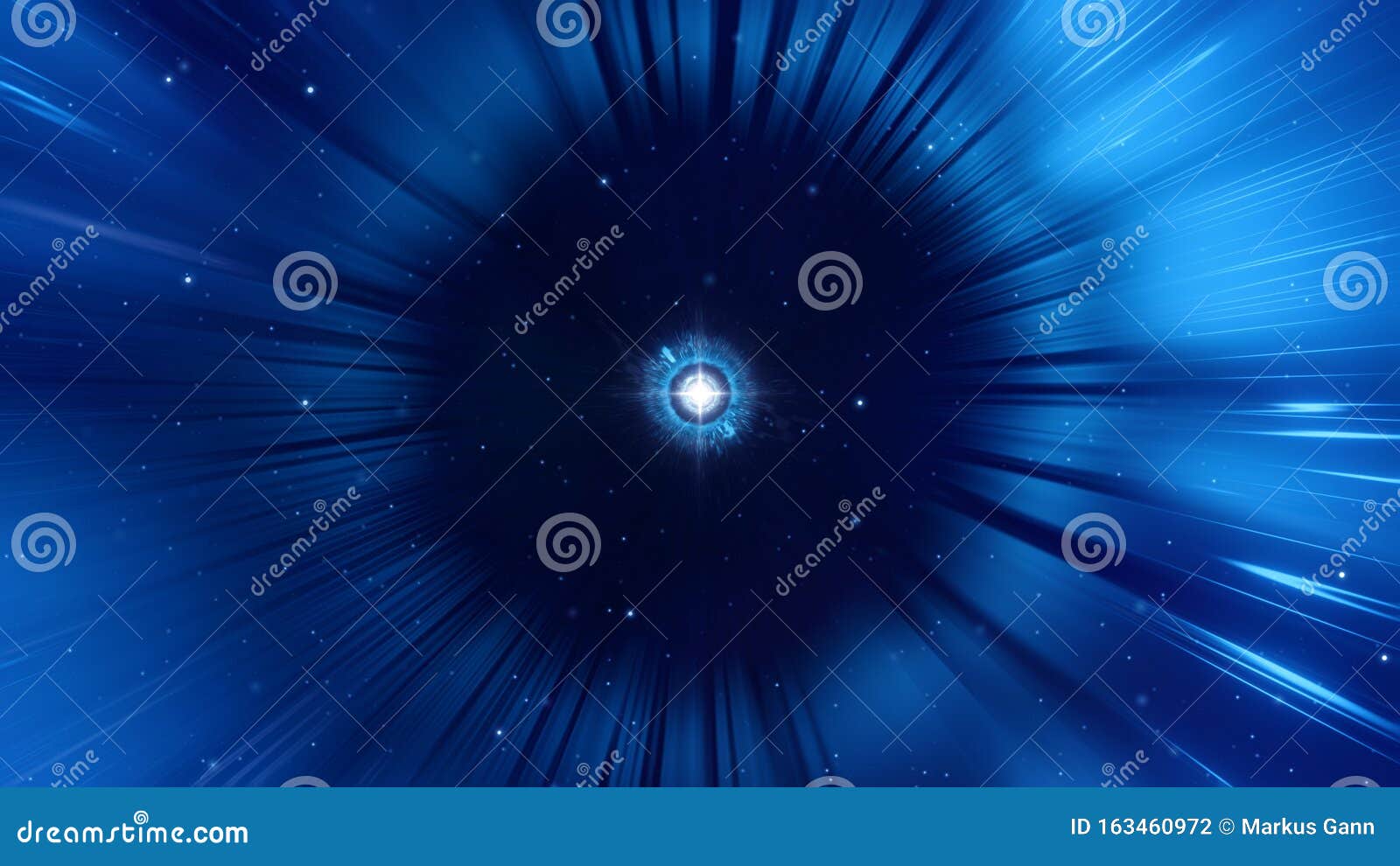 Time Warp Tunnel Background Stock Illustration - Illustration of ...