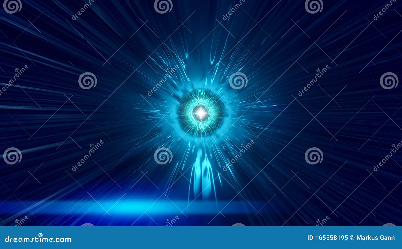 Time Warp Tunnel Background Stock Illustration - Illustration of modern ...