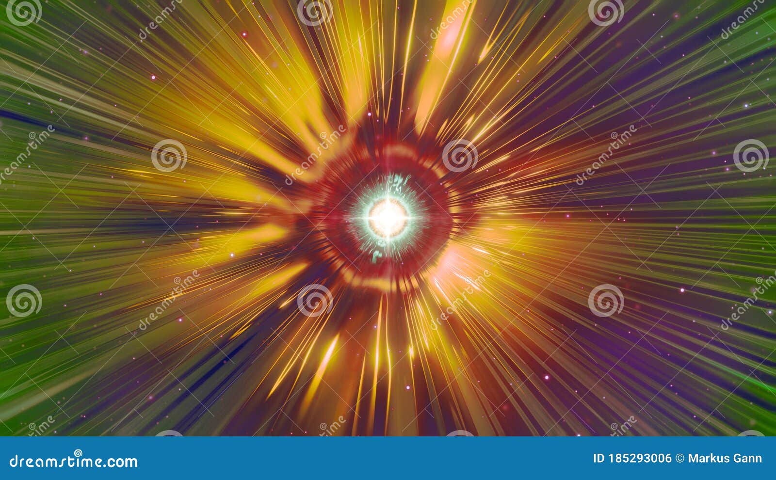 Time Warp Tunnel Background Stock Illustration - Illustration of ...