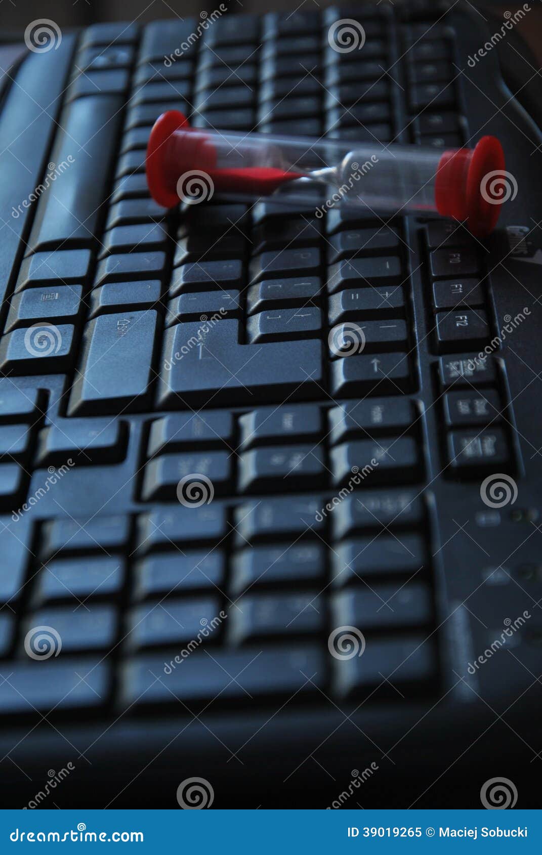 Time Wasted in Front of a Computer Stock Image - Image of waste, time ...