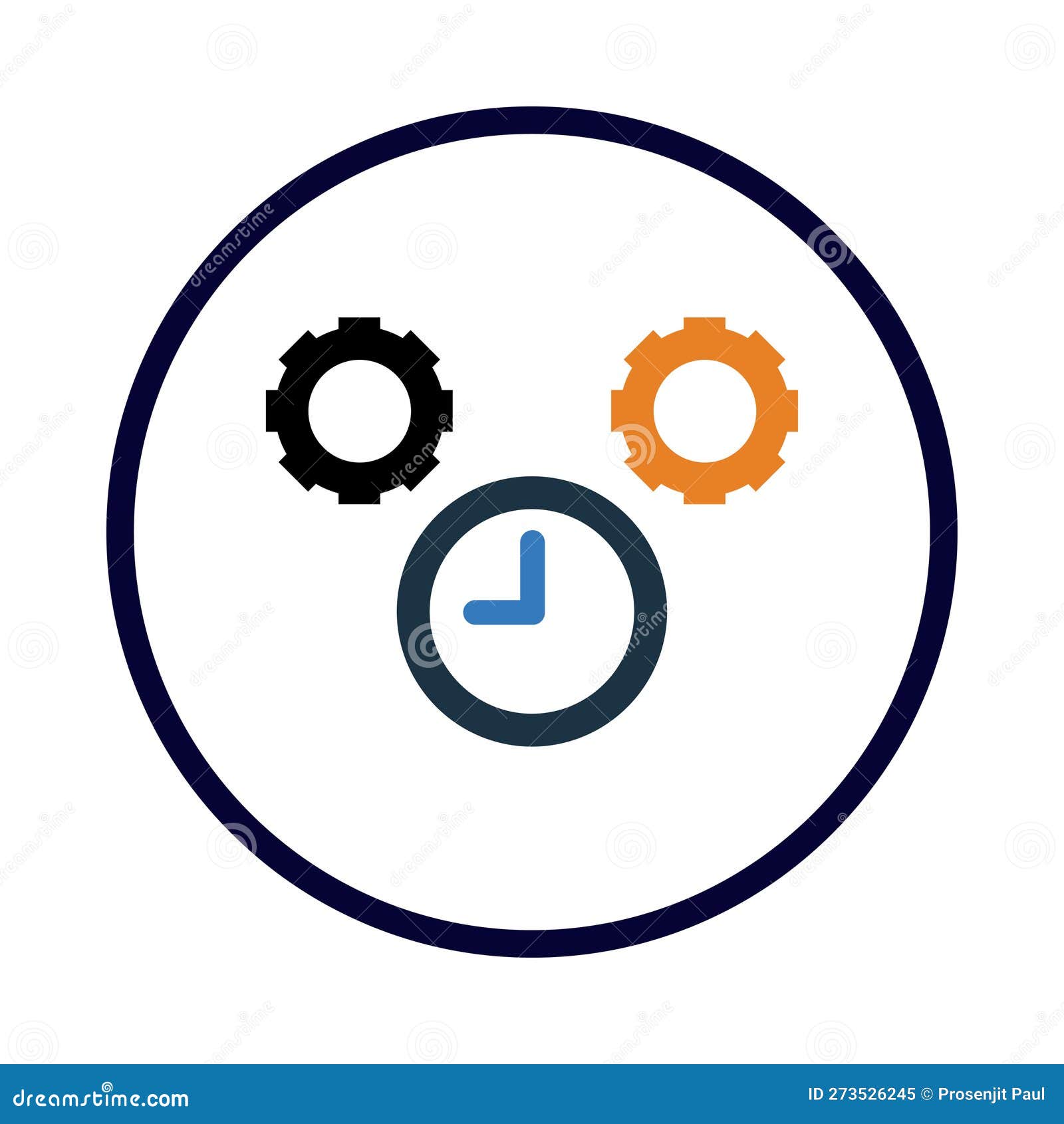Time, Watch, Gear, Management, Time Management Icon Stock Vector ...