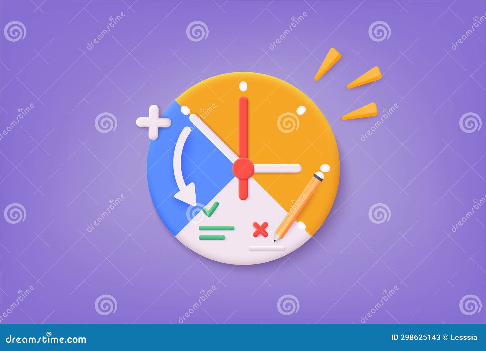 Manage Concept Icon Means Supervising And Overseeing An Operation - 3d ...