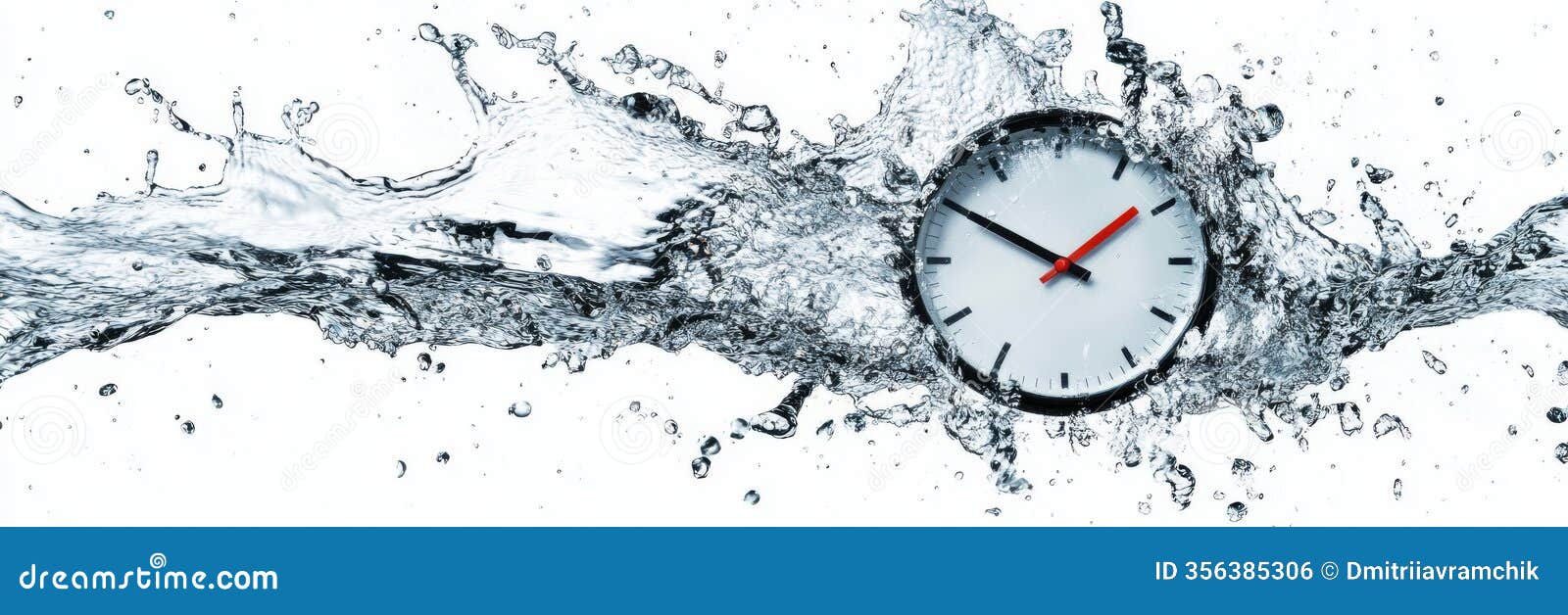 The Time and Water Concept - a Splash of Water, a Clock, and the ...