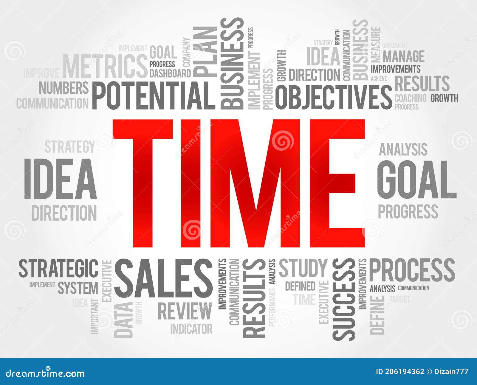 Time word cloud stock illustration. Illustration of conscious - 206194362