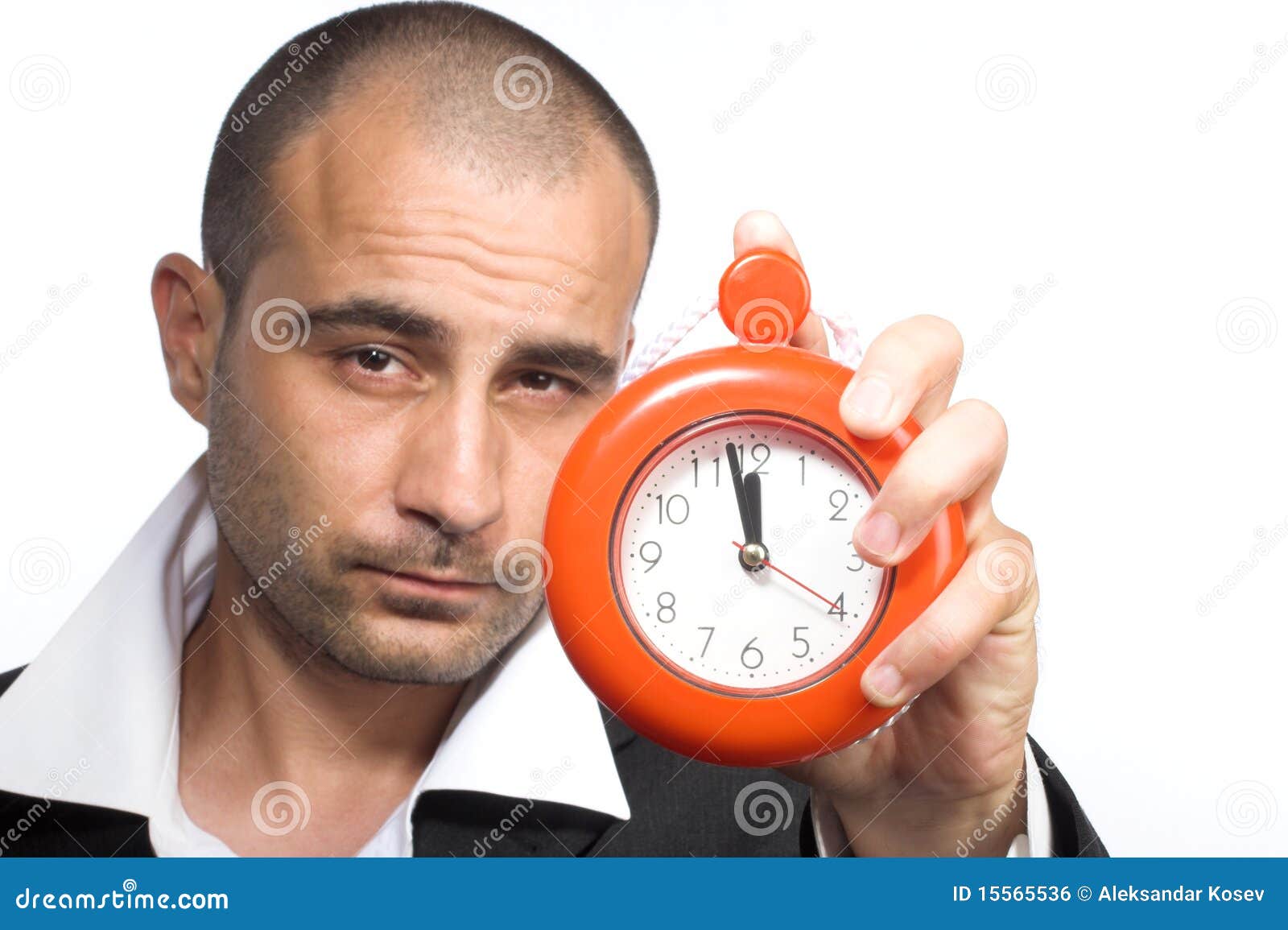 Time for work stock photo. Image of isolated, business - 15565536